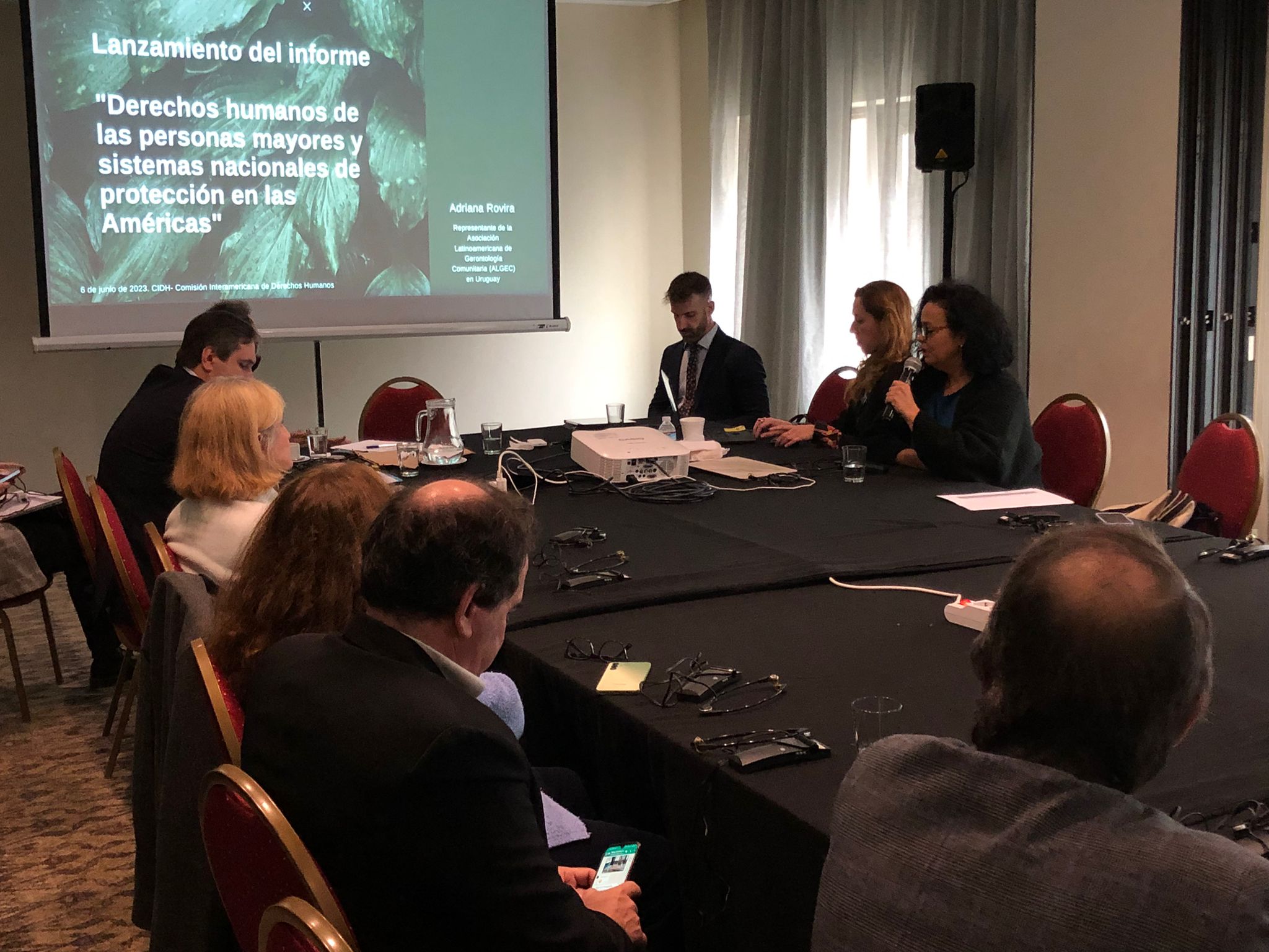 La Comisión Interamericana de DDHH presentó un informe sobre derechos humanos de las personas ...